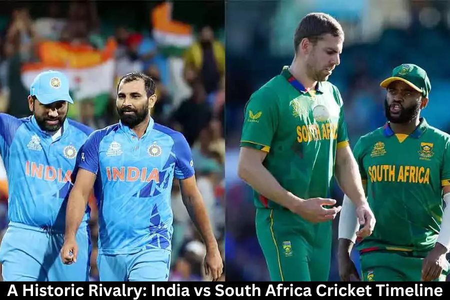 A Historic Rivalry: India vs South Africa Cricket Timeline - Tricky Clue